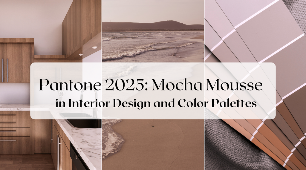 Pantone 2025: Mocha Mousse Aesthetic in Interior Design and Color Pale