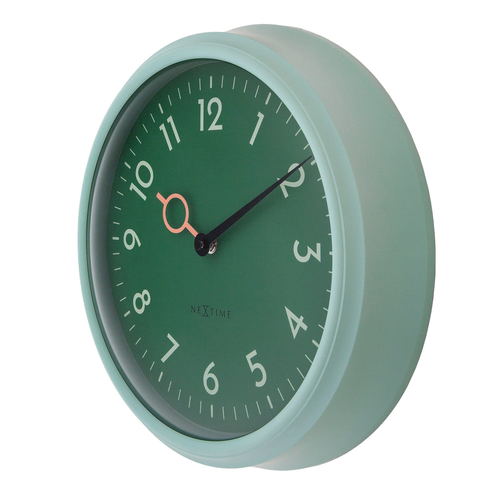 Wall Clock 30.5cm-Silent-ABS-NeXtime 'Golden Hour Wall'