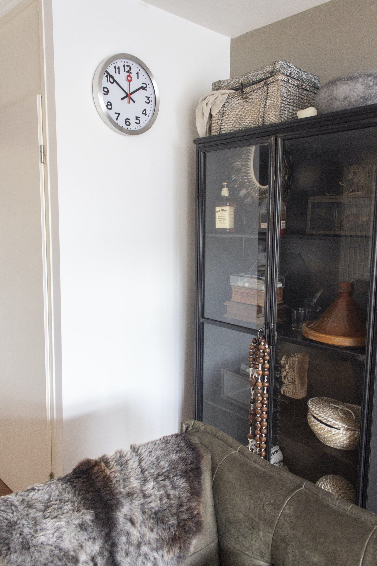 NeXtime - Wall clock/ Table clock - 19 cm -Aluminum - Brushed ...